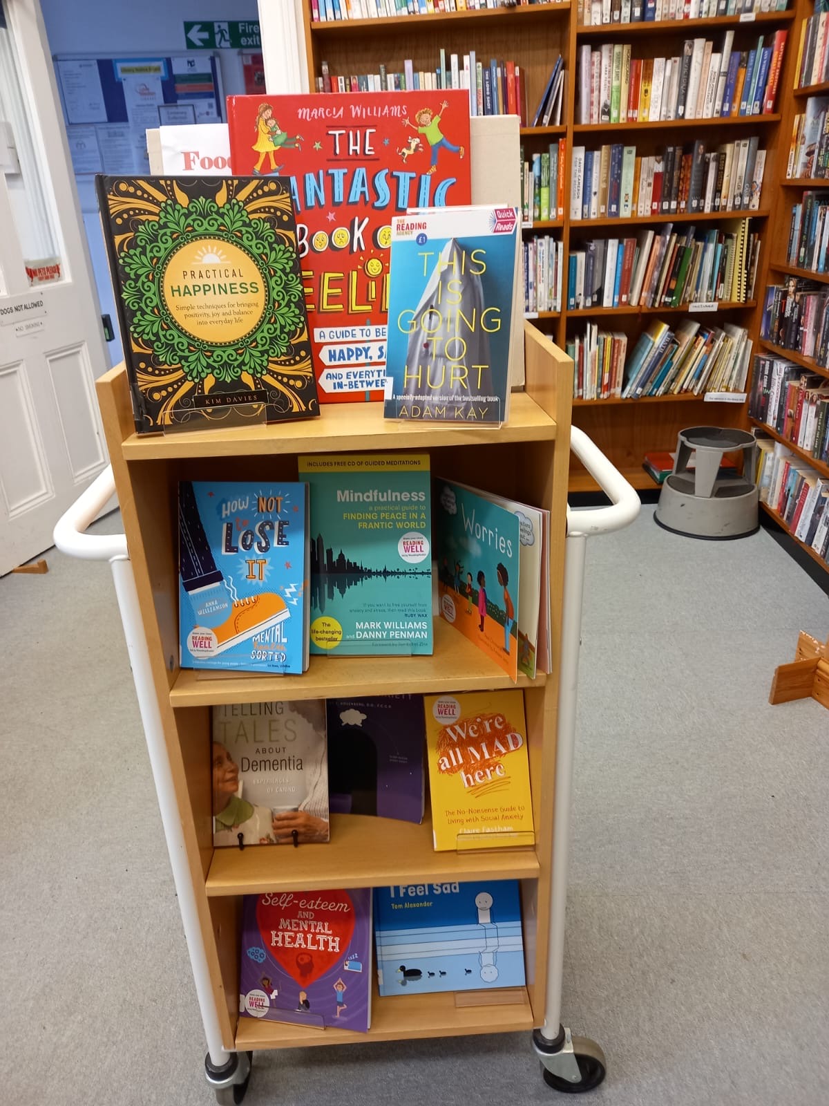 Wellbeing Display – Love Weston Library