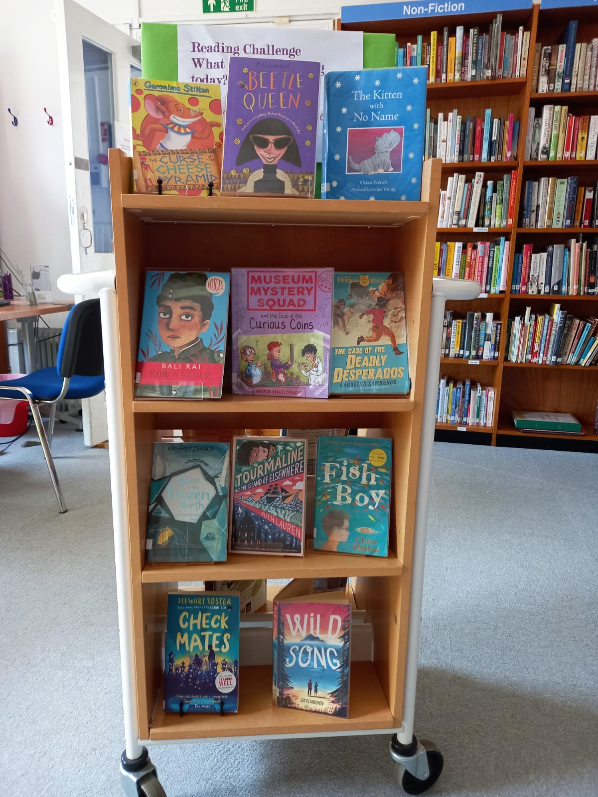 August Book Display: Children’s Fiction – Love Weston Library