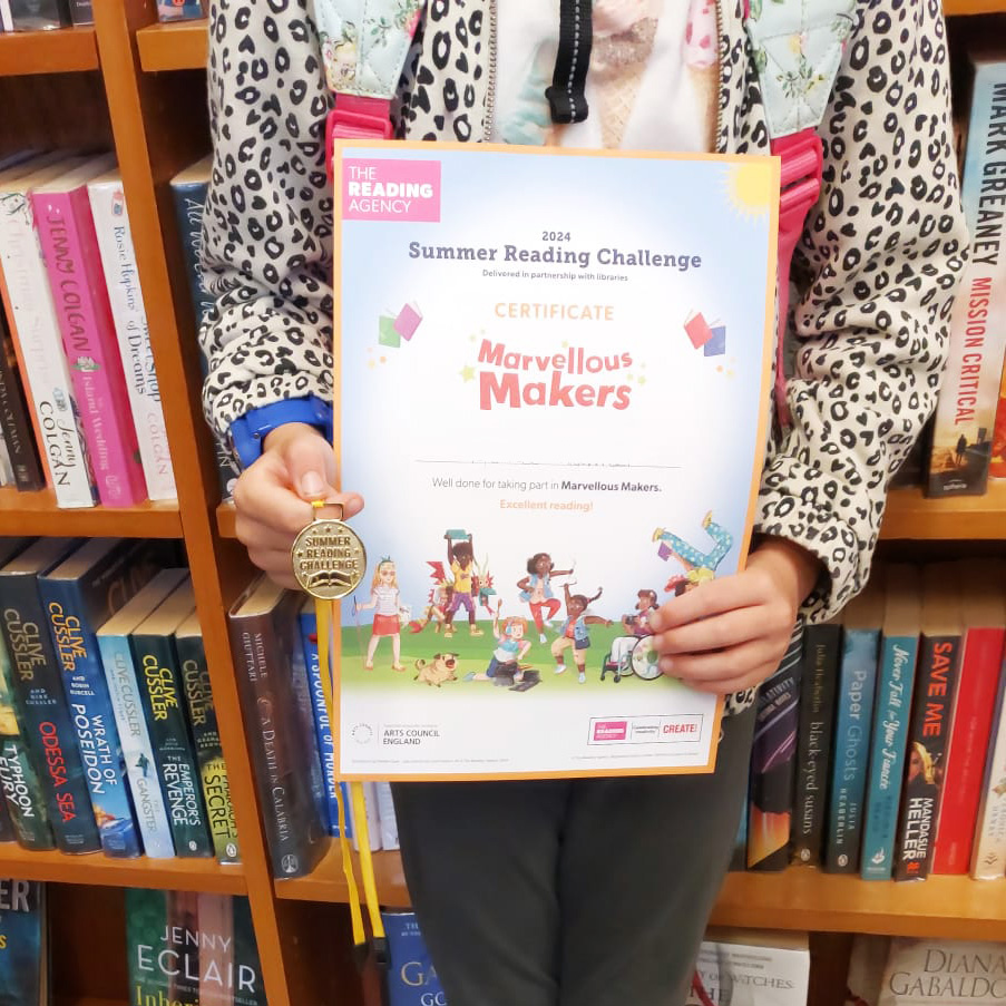 Congratulations to our first medal winner! – Love Weston Library