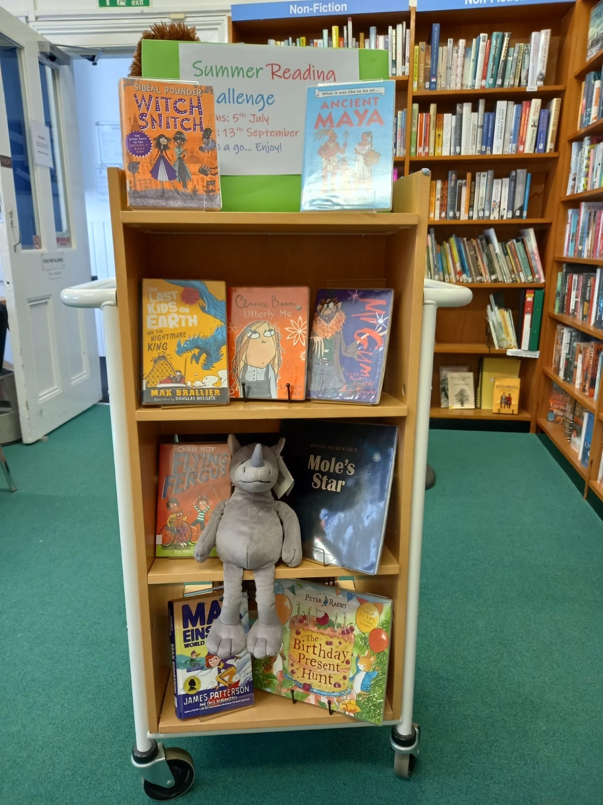 July book display: Summer reading challenge – Love Weston Library