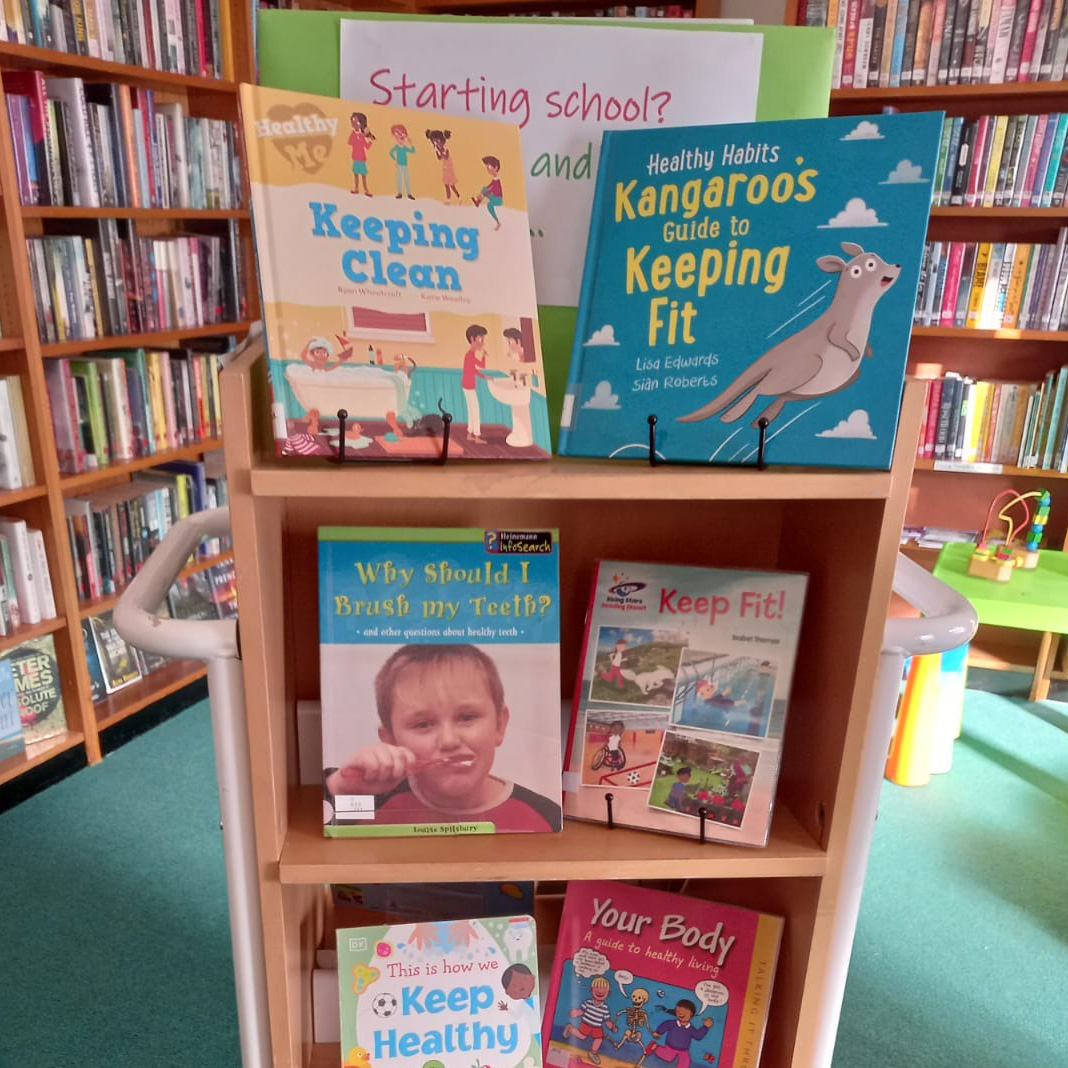 September book display: Back to School – Love Weston Library